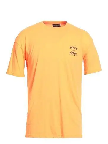 PLEIN SPORT Swim T-shirt Size Polyester, Cotton - Orange