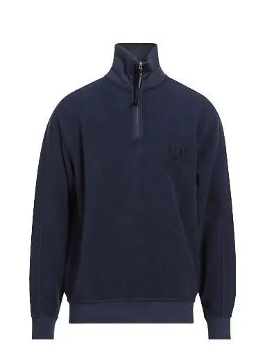 C.P. COMPANY Cotton Half-zip Sweatshirt - Blue