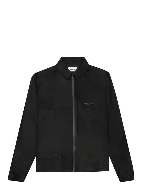 AMBUSH Logo-detail Shirt Jacket - Black
