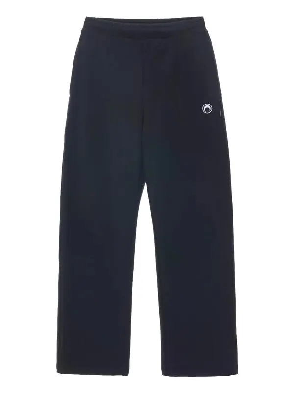 MARINE SERRE Logo Sweatpants - Black
