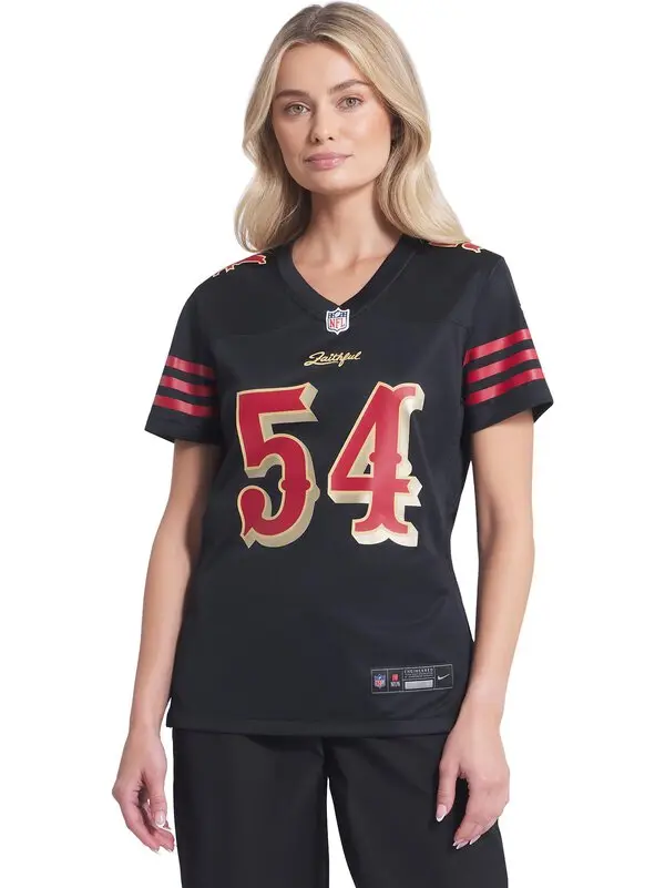 Nike Fred Warner San Francisco 49ers Rivalries Collection Nfl Game Jersey - Black