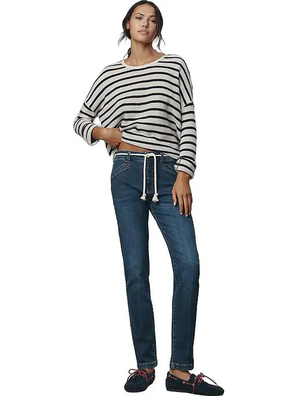 PILCRO Rococo Mid-rise Skinny Jeans - Medium Denim