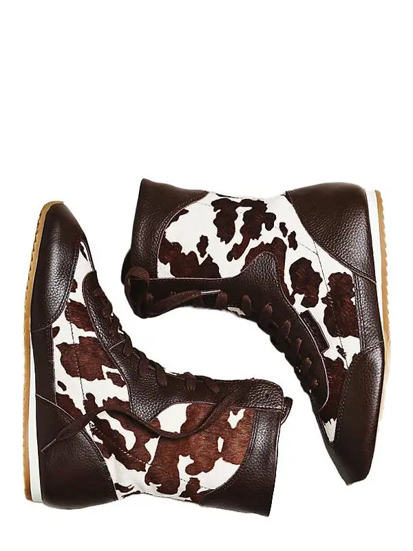 J/SLIDES NYC Phoenix High-top Sneakers - Cow