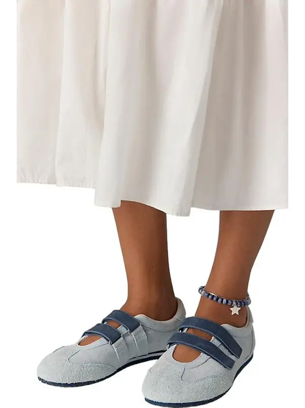 VANS Lx Mary Jane Slip-on Sneakers - Dawn Mist