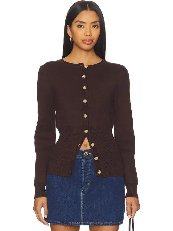 NIA Sophia Cardigan - Brown