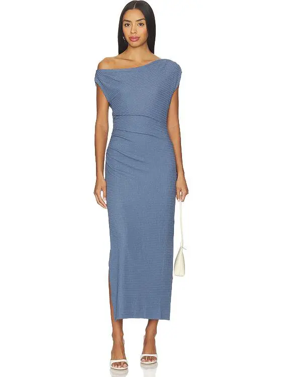 Minkpink Freya Maxi Dress - Blue