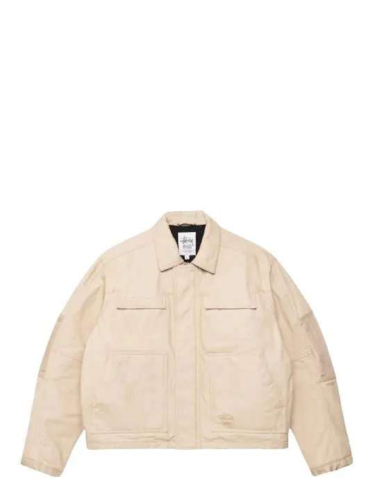 StÜssy Utility Work Jacket - Khaki
