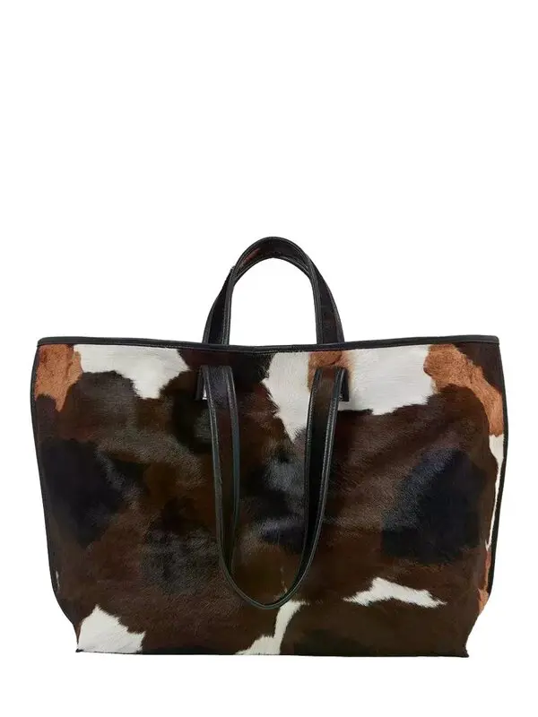 KASSL EDITIONS Pony-hair Tote Bag - Brown