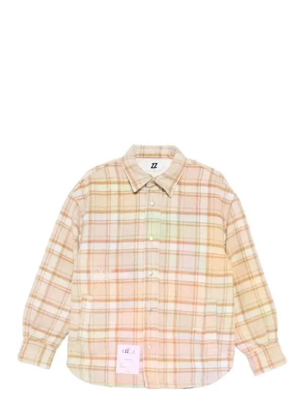 Izzue Logo-embroidered Shirt - Neutrals