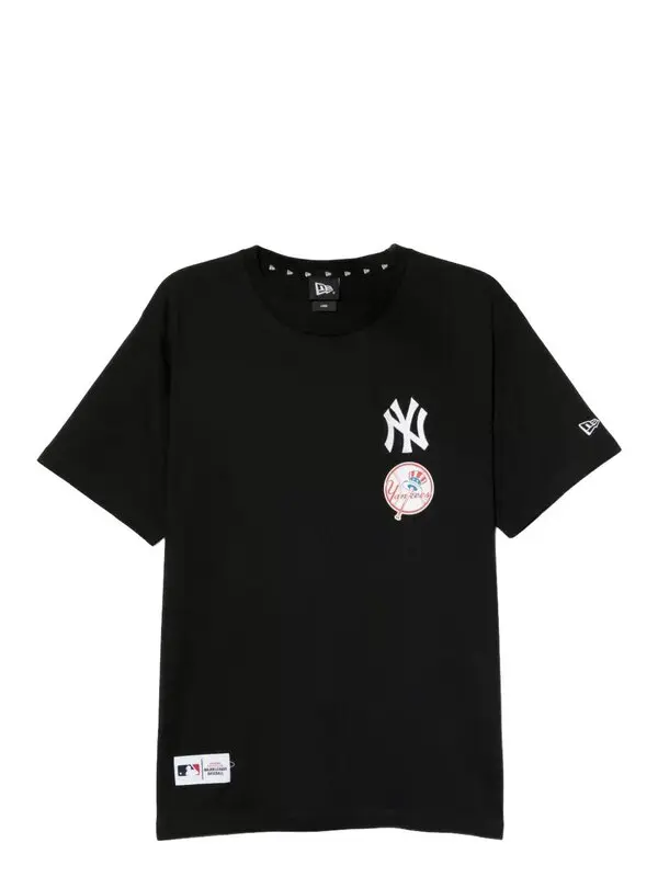 New Era X Mlb Logoed T-shirt - Black