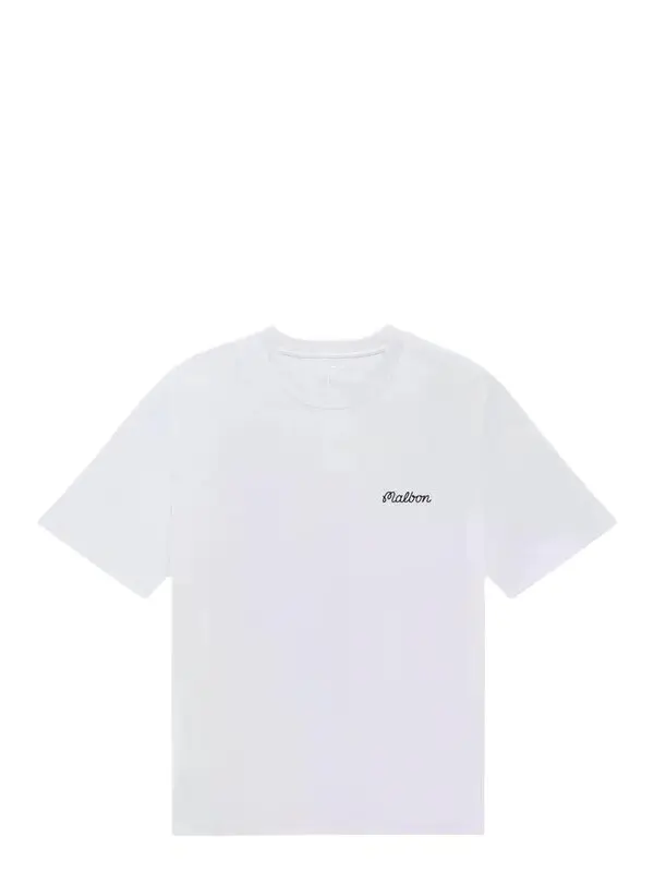 MALBON Bermuda Baldwin Cotton T-shirt - White