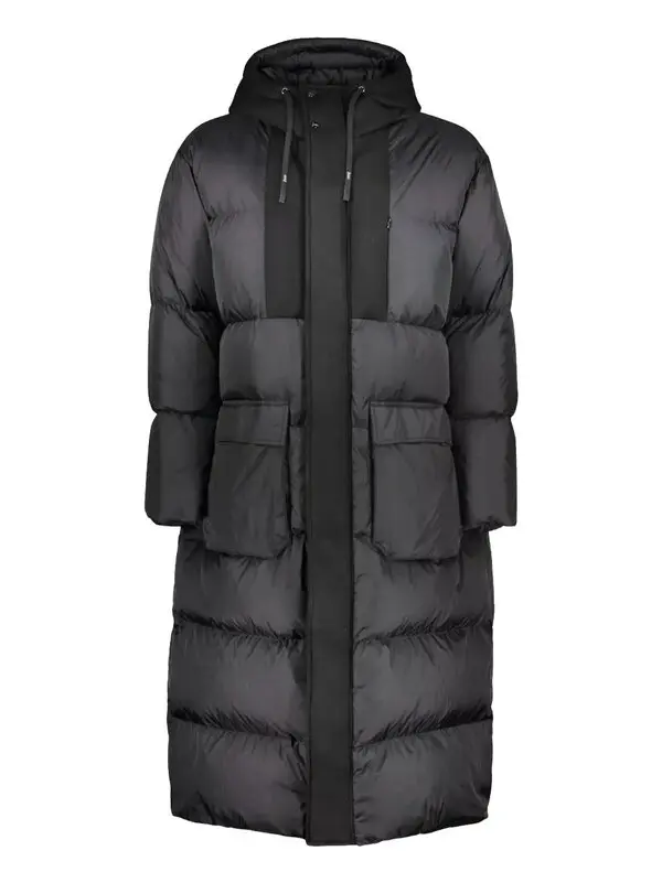 Herno Hooded Padded Coat - Black