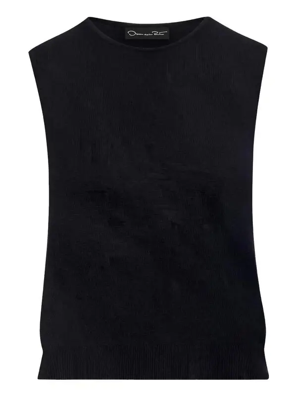 Oscar De La Renta Sleeveless Top - Blue