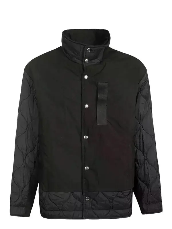 TATRAS Quilted Panelled Jacket - Black