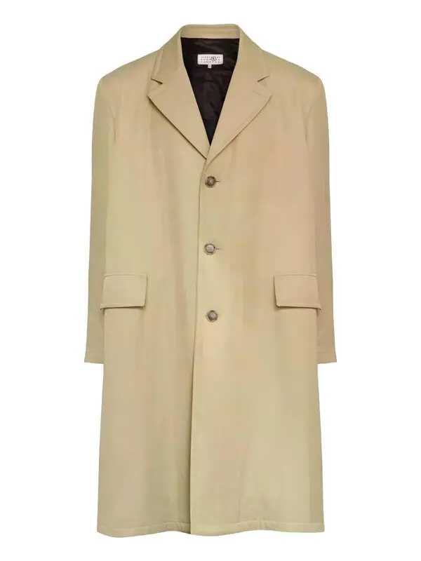 MAISON MARGIELA Single-breasted Coat - Neutrals