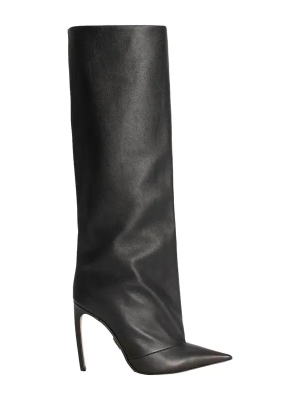 Dolce & Gabbana 105mm Devotion Knee-high Pointed-toe Boots - Black