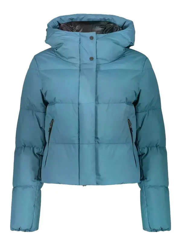 Herno Hooded Puffer Jacket - Blue
