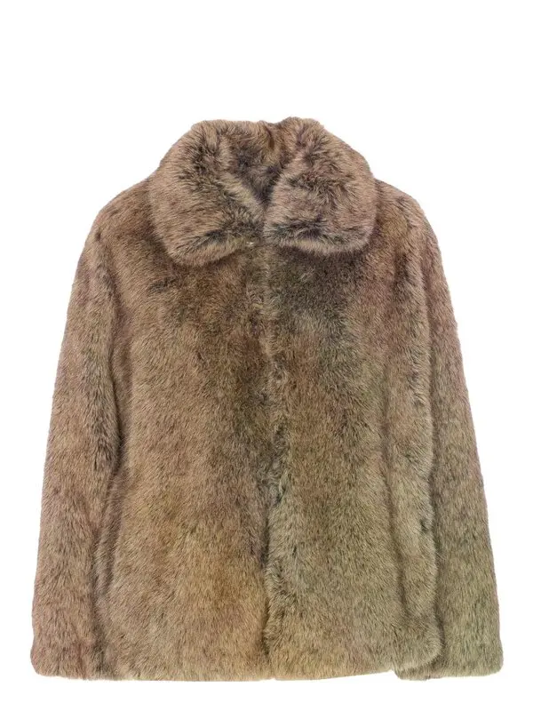 Liu Jo Faux-fur Jacket - Brown