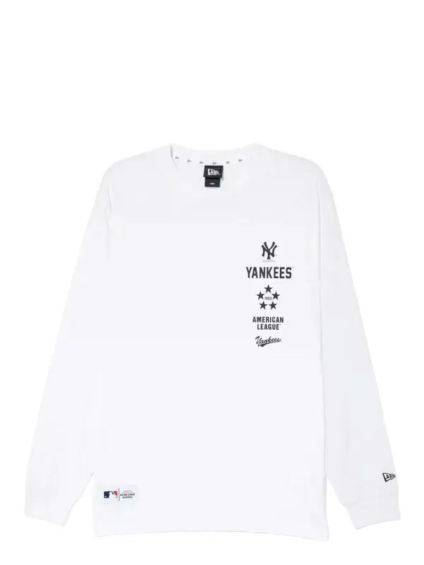 New Era X Mlb Logoed T-shirt - White
