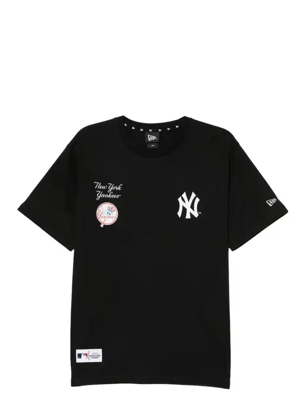 New Era X Mlb Logoed T-shirt - Black