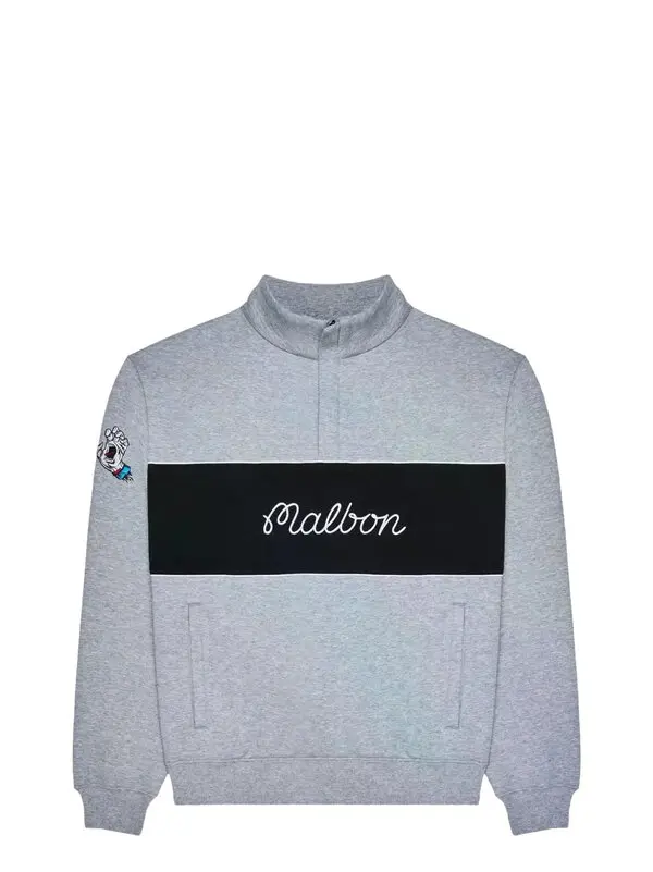 MALBON Half-zip Sweatshirt - Green