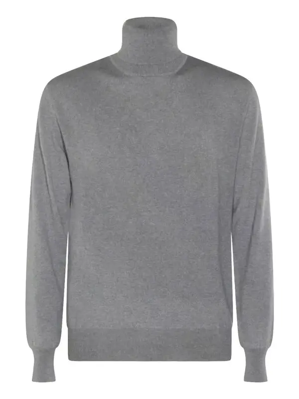 Altea Turtleneck Cashmere Sweater - Grey