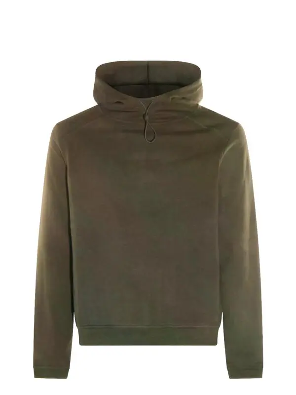 K-WAY Cotton Blend Drawstring Hoodie - Green