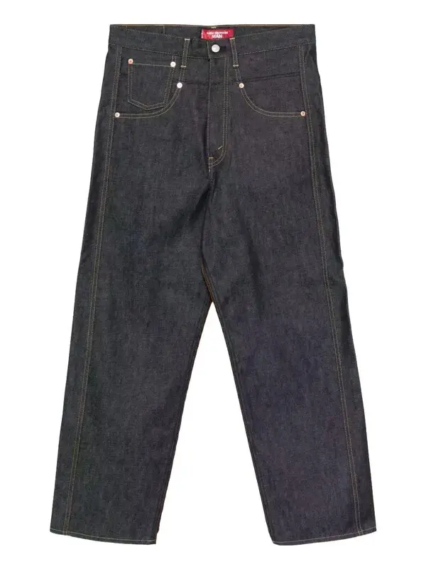 Junya Watanabe Straight-leg Trousers - Indigo