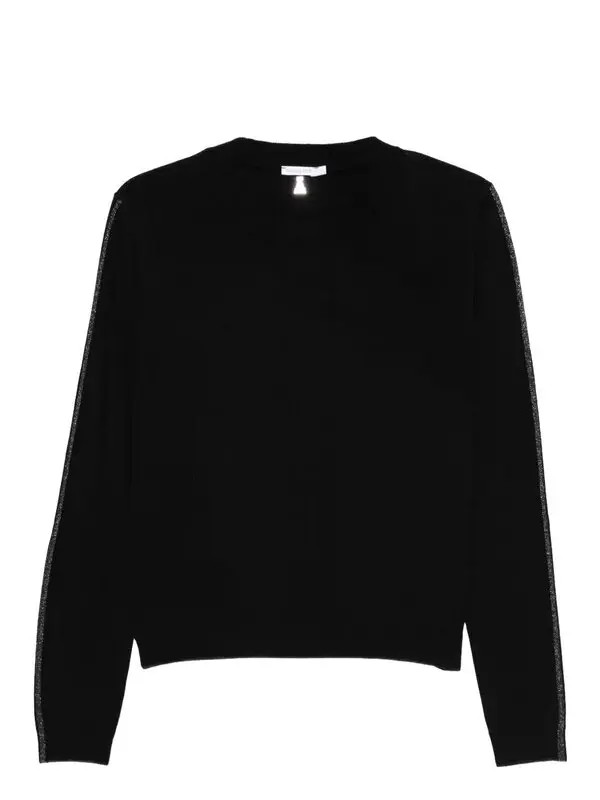 Patrizia Pepe Wool Sweater - Black
