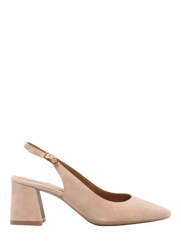 Geox Giselda Suede Slingback Pumps - Neutrals
