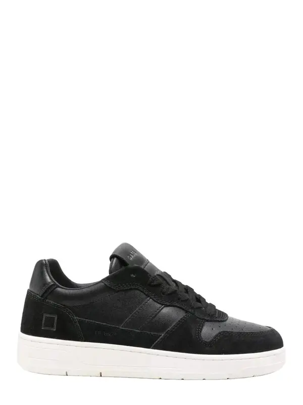 D.a.t.e. Leather Sneakers - Black