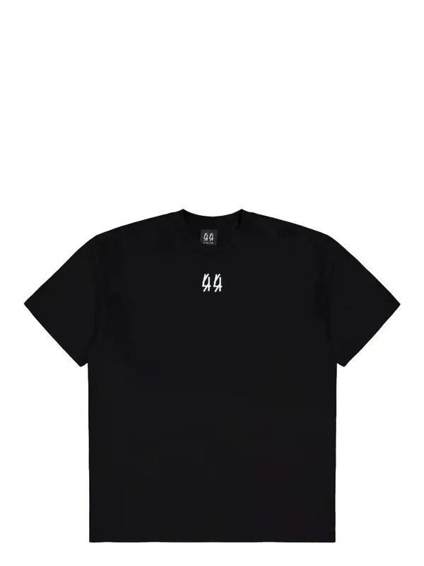 44 LABEL GROUP Graphic-print T-shirt - Black