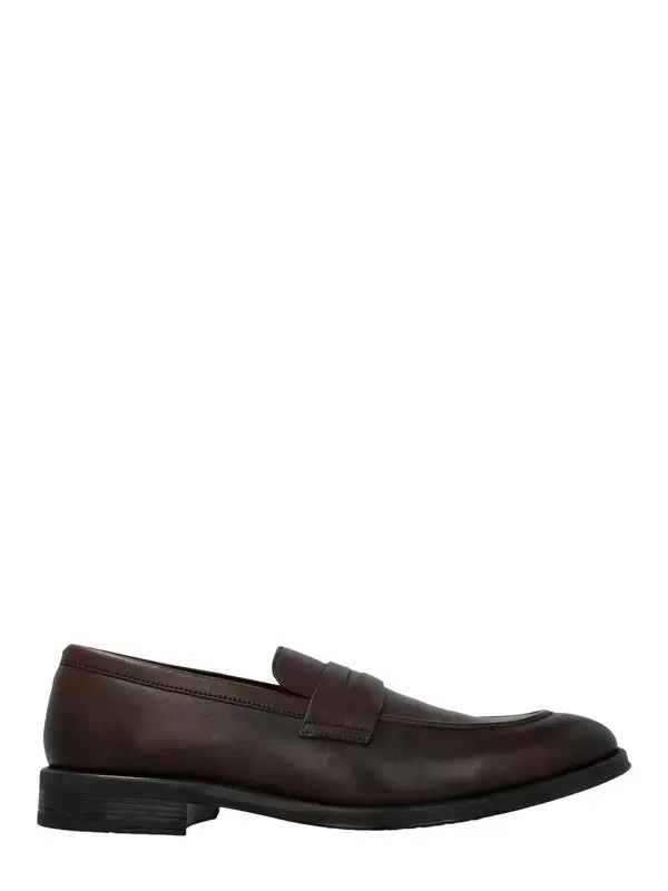 Paul Smith Penny-strap Leather Loafers - Brown