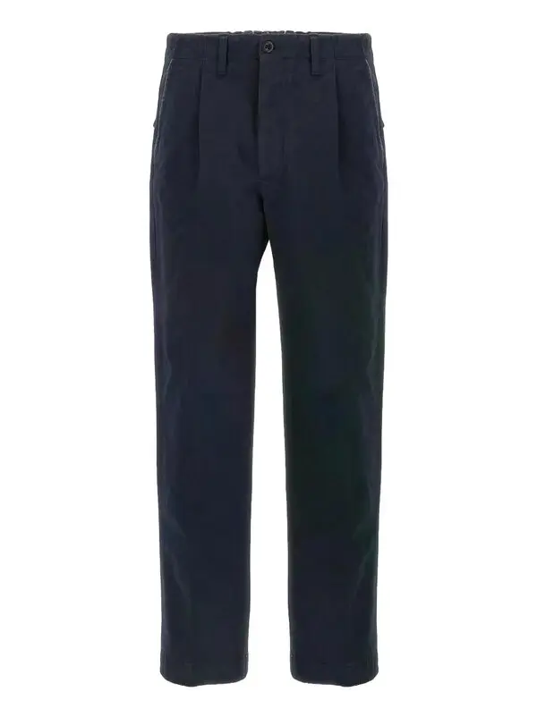 Incotex Pleated-front Trousers - Blue