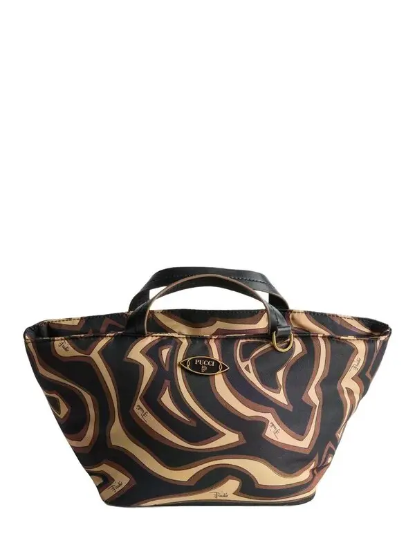 Emilio Pucci Graphic-print Tote Bag - Black