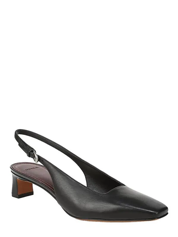Vince Hart Slingback Pumps - Black