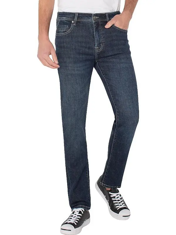 LIVERPOOL Kingston Modern Straight Fit Jeans - Chamonix