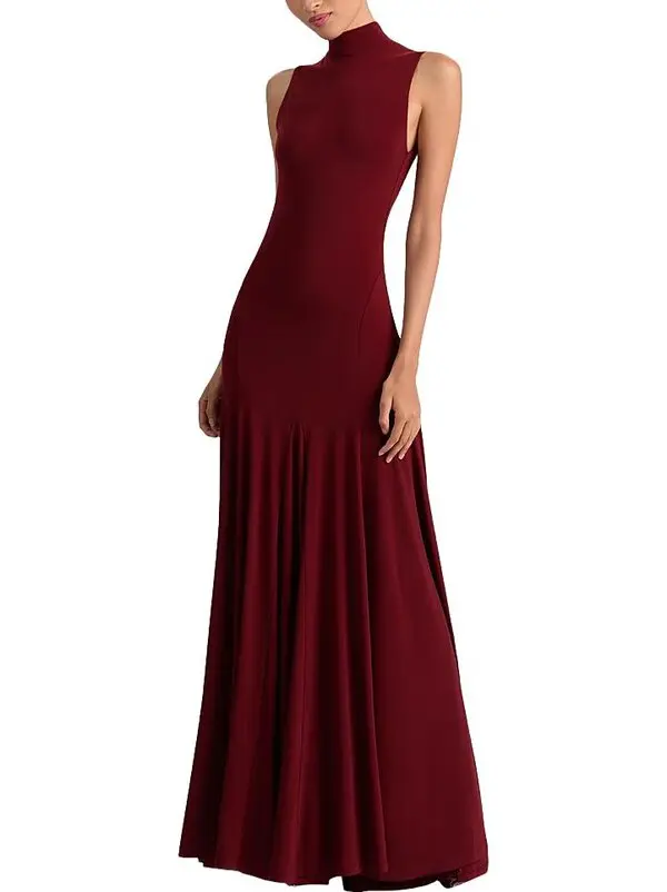 Alice + Olivia Augusta Gown - Oxblood