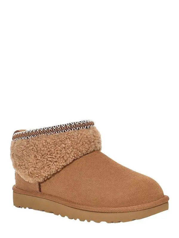 UGG Holiday Classic Mini Boots - Chestnut