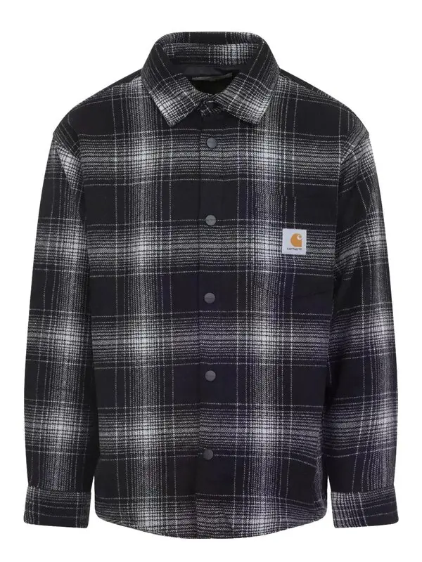 Carhartt Work In Progress Check Wool Shirt - Black