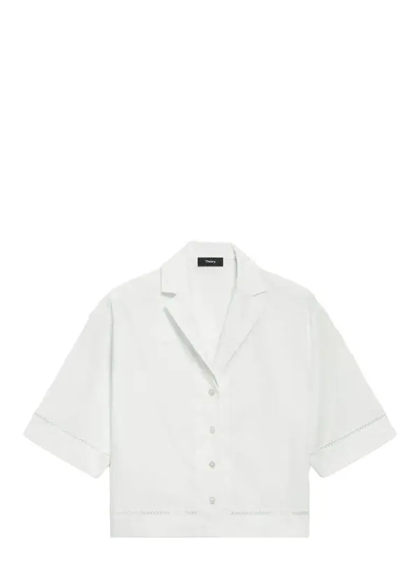 Theory Poplin Shirt - White