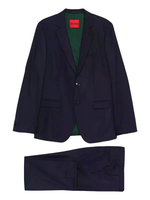 Hugo Wool Suit - Blue