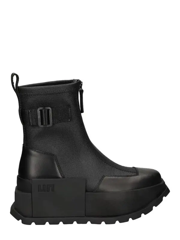 United Nude Leather Ankle Boots - Black