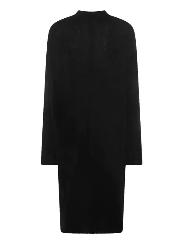 THOM KROM Open-front Long-sleeve Cardigan - Black