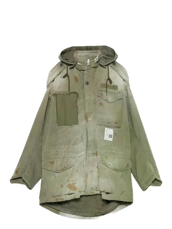 Mihara Yasuhiro Hooded Jacket - Green