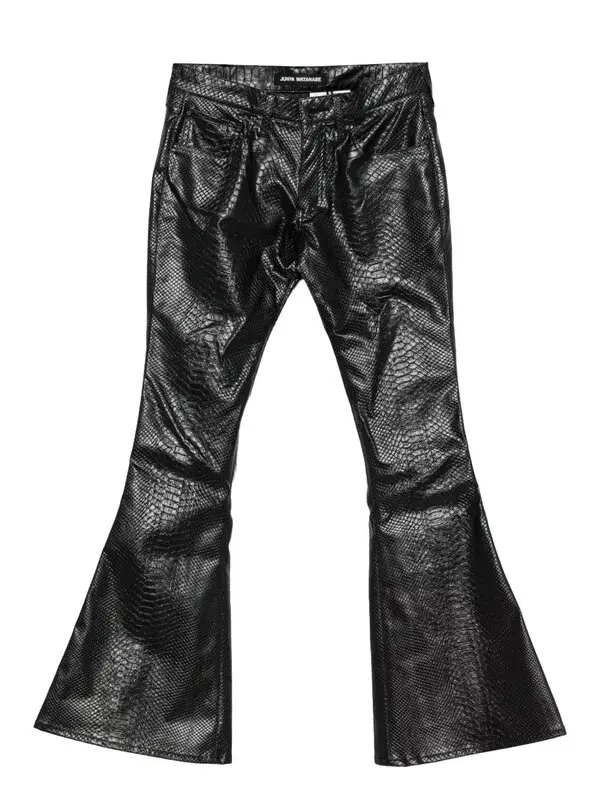 Junya Watanabe Flared Trousers - Black