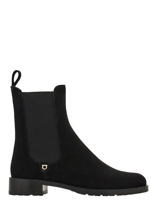 FERRAGAMO Chelsea Boot - Black