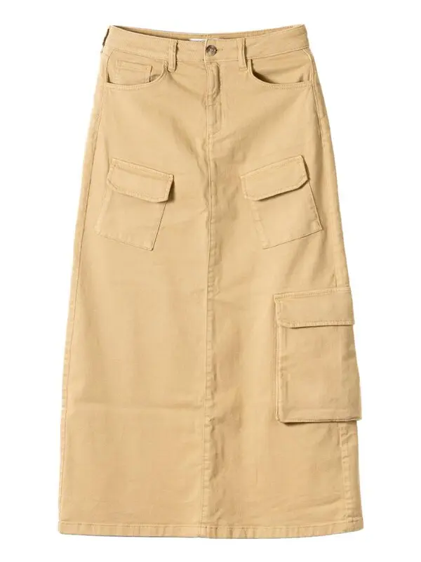 IVY COPENHAGEN Skirt - Khaki Twill