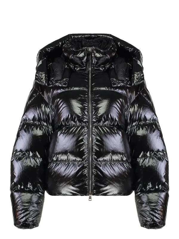 Moncler 4 Edward Enninful Lothar Hooded Down Jacket - Black