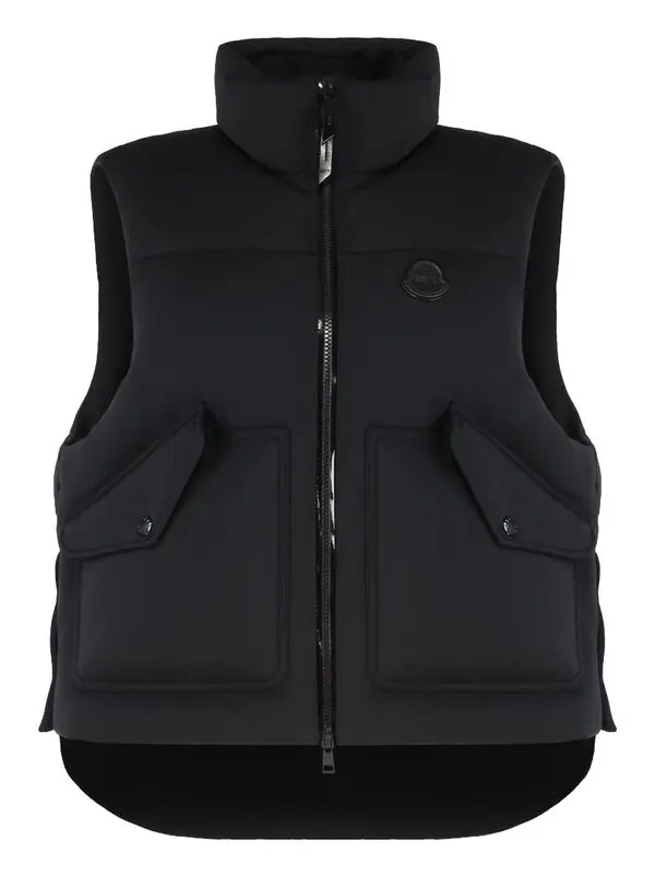 Moncler 4 Edward Enninful Otis Bodywarmer Jacket - Black